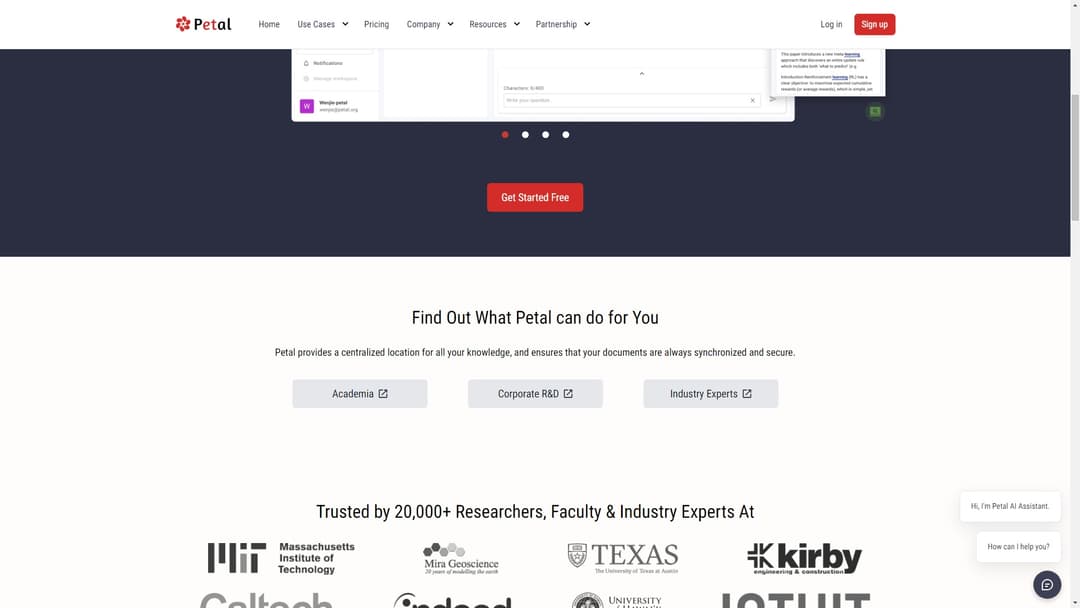 Petal - 智能文档分析与问答平台，适用于研究与专业团队