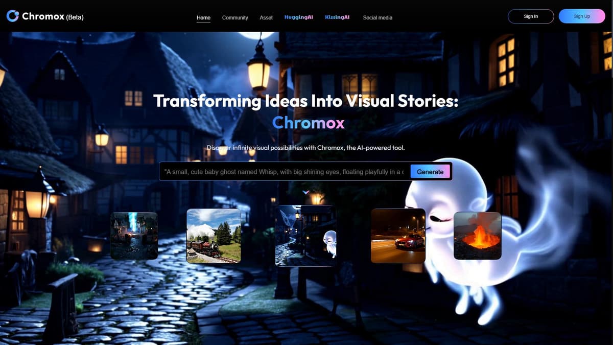 Chromox 官网已迁移：AI 图像与视频增强新地址 | chromox.com