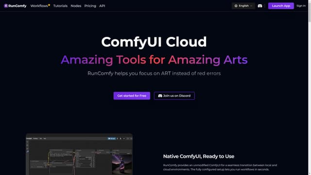 RunComfy：云端 ComfyUI 平台，零设置玩转 AI 艺术创作