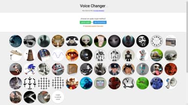 Voice Changer 在线变声工具 - 免费语音效果生成器