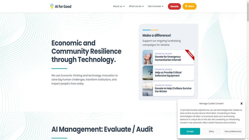 AI for Good Foundation: 利用AI解决全球社会挑战，实现积极社会影响