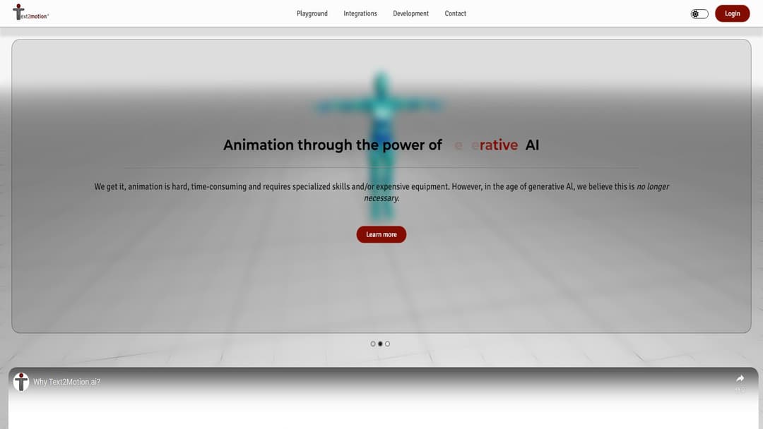 Text2Motion：用生成式 AI 轻松将文本转化为动画 | 你的动画副驾驶