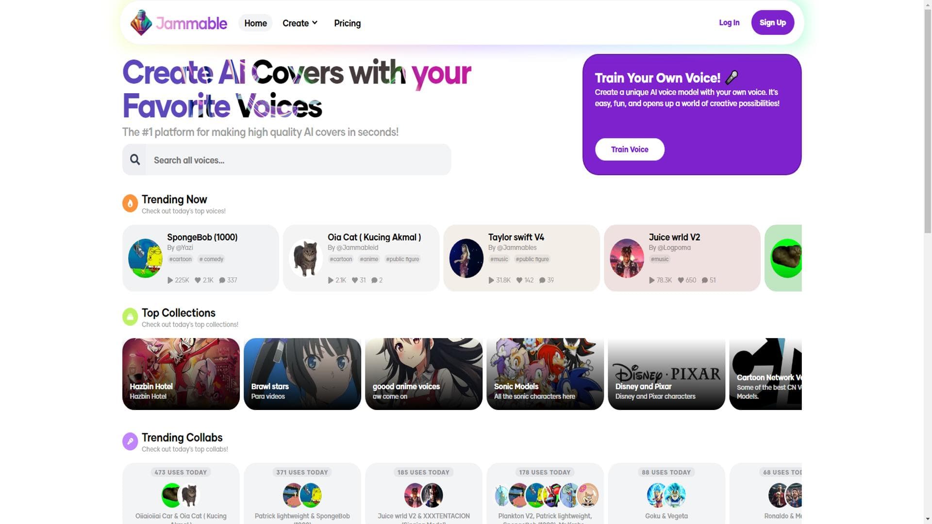 Vocalize - AI 翻唱与语音生成平台 | 创造属于你的 AI 声音