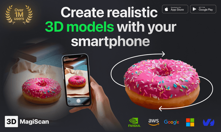 MagiScan：AI 3D 扫描应用，手机秒变专业建模工具