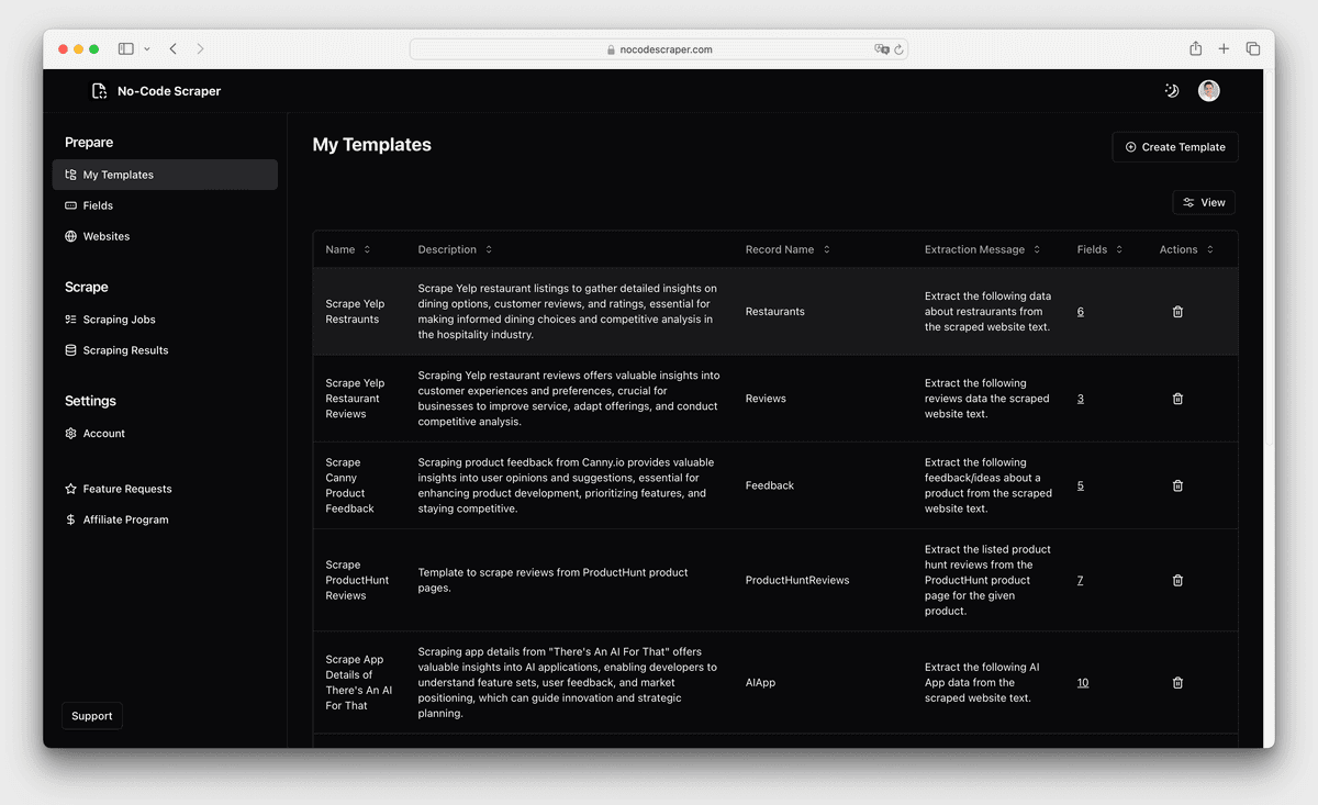 Capalyze｜AI 网页爬取与数据可视化分析工具