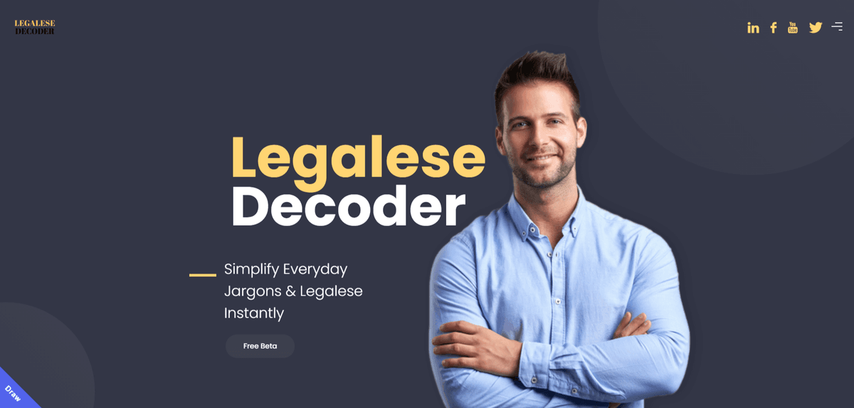 Legalese Decoder - 免费 AI 法律助手，翻译法律文件为通俗语言