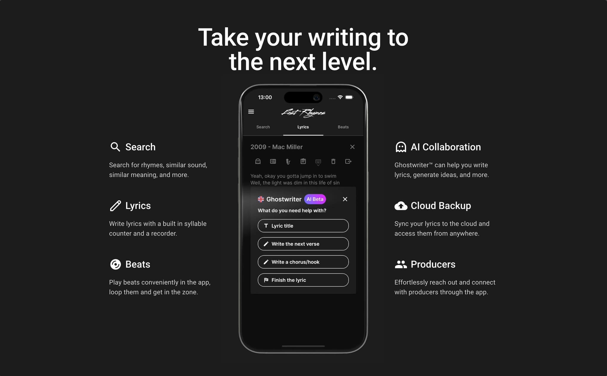 Fast Rhymes：智能押韵工具 | 歌曲创作与诗歌助手 | 多语言押韵查找