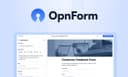 OpnForm - 免费在线表单和问卷工具，无限字段与提交，开源安全