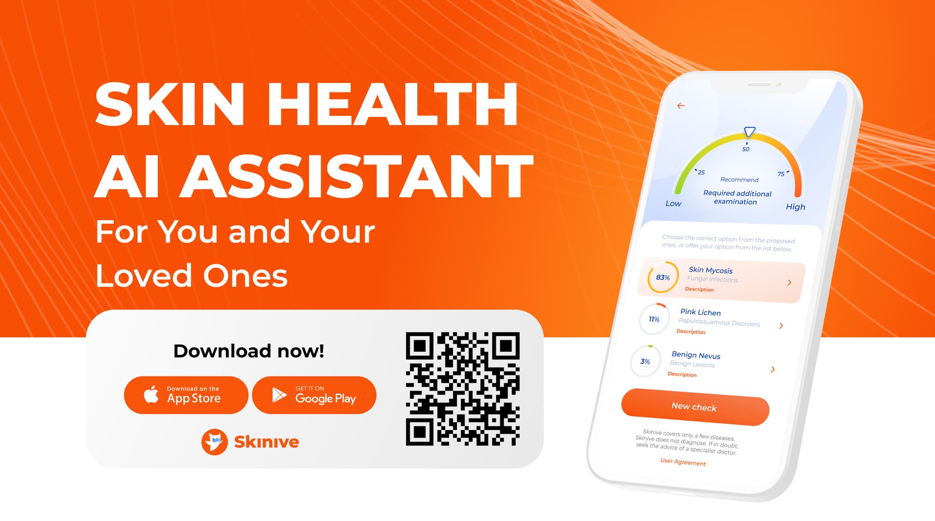 AI Skin Scanner Skinive - 在线AI皮肤检测与健康分析工具