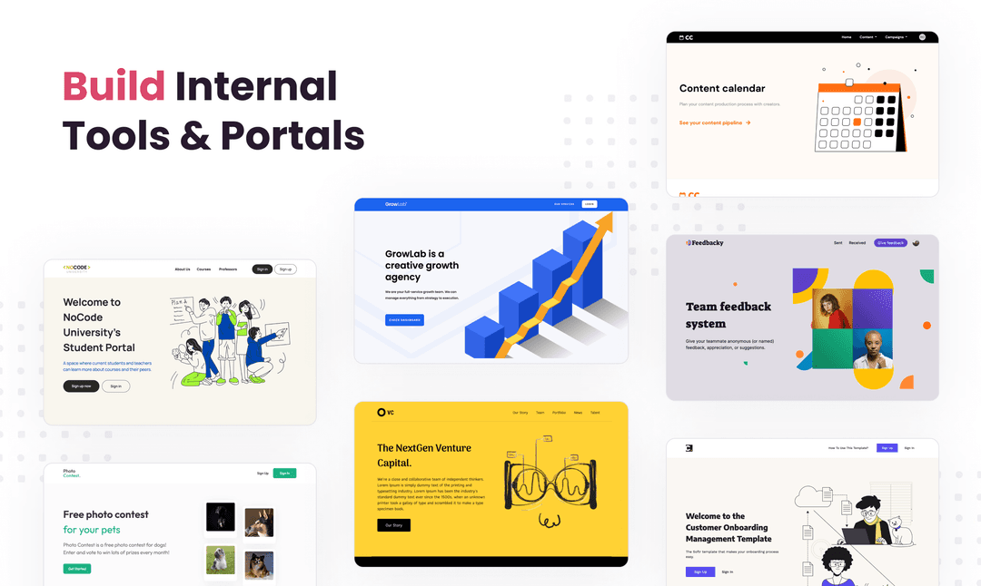 Softr Studio - 无代码网页应用与内部工具快速构建平台