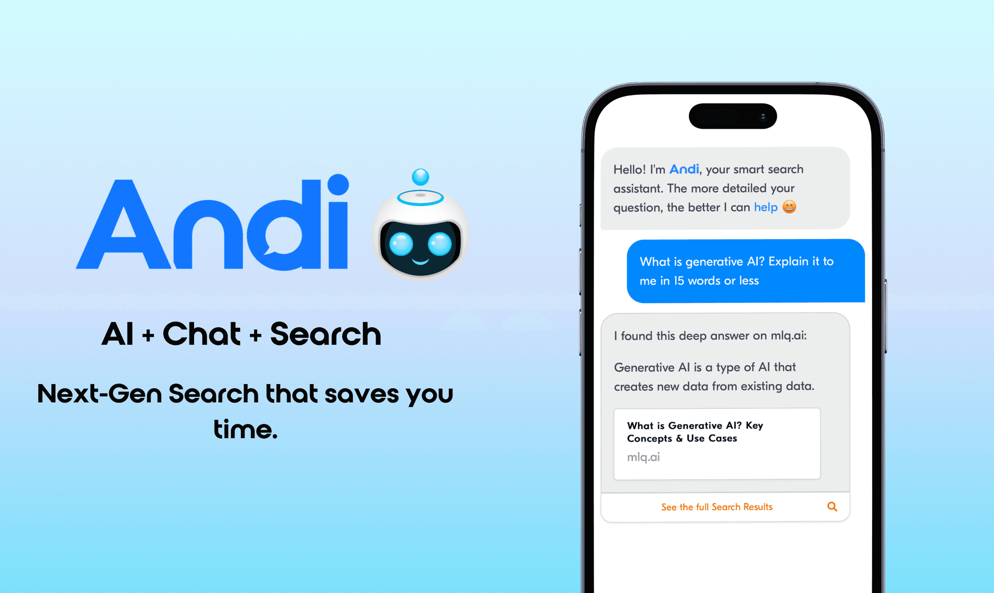 Andi AI 搜索助手官网 - 即时智能回答与内容创作工具
