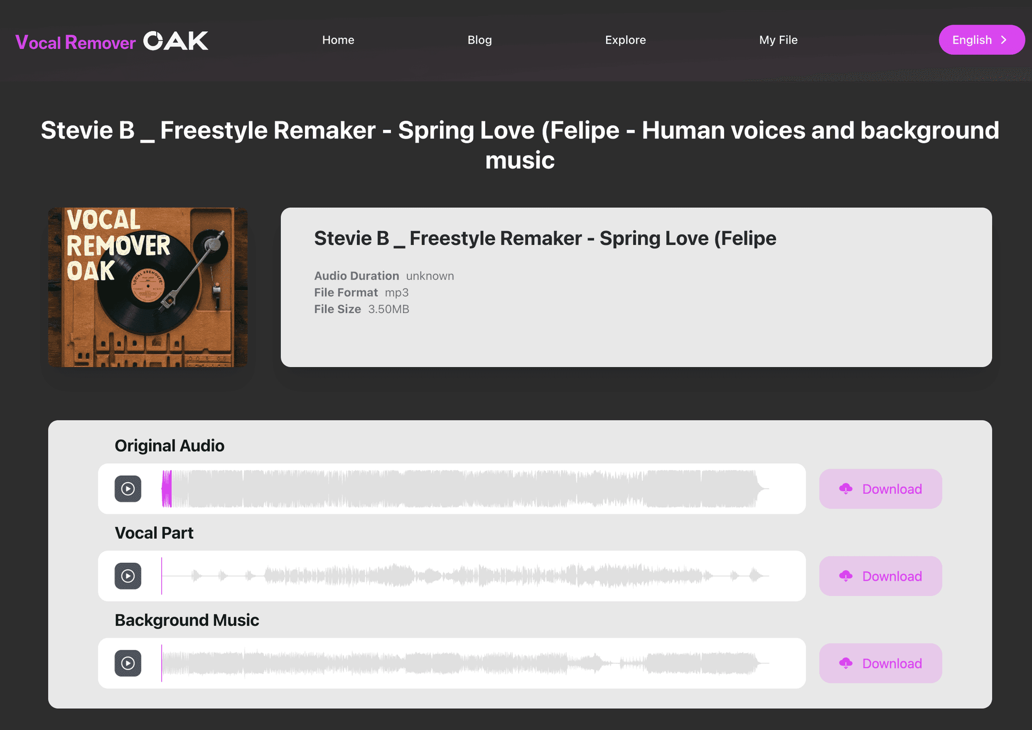 Remover.studio 官网 - 免费AI人声消除与伴奏提取工具