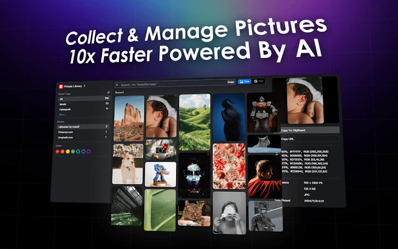 Picture Picker - 高效 AI 图片收集与处理工具