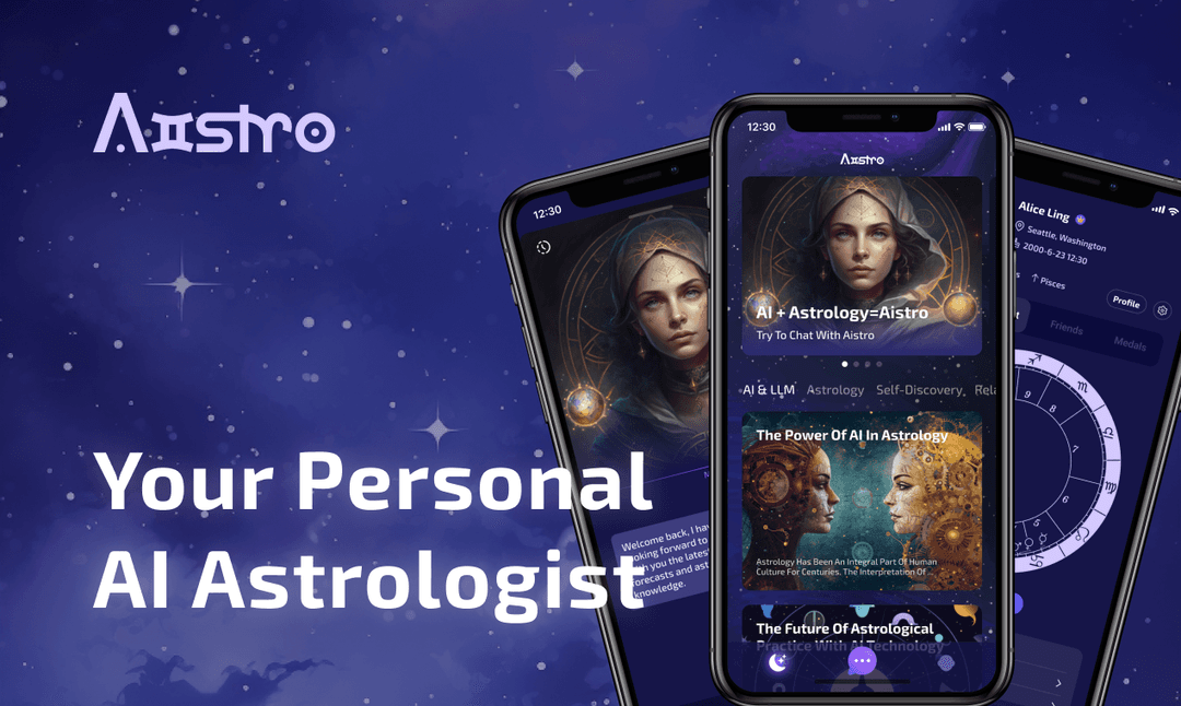 Aistro - AI 占星师 | 运势预测 | 星盘解读 | 占星学习工具