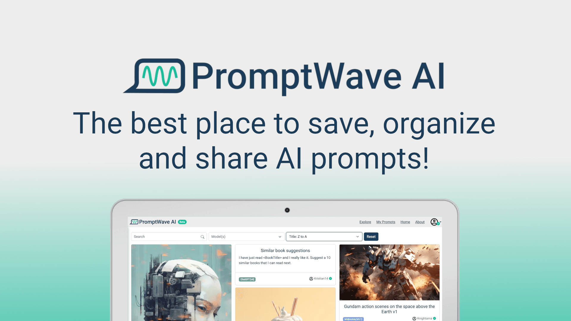 PromptPort：最佳 AI 写作与生成提示词库 | 提升您的创意与效率