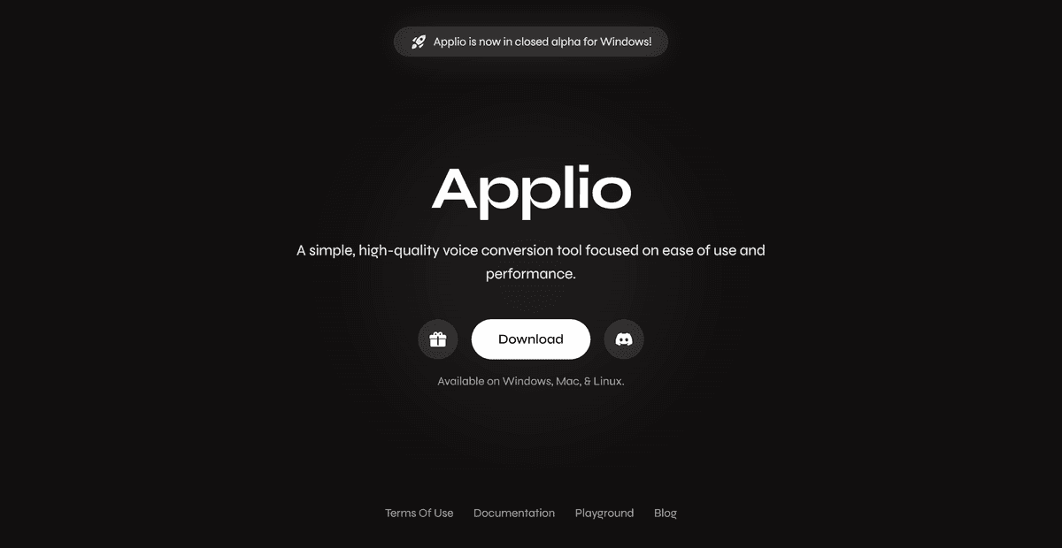 Applio：您的简单高质量语音转换工具，支持多平台