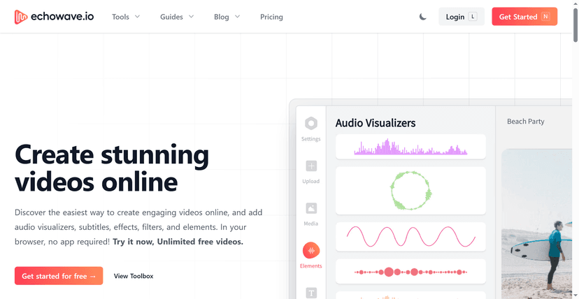 LuDe AI 视频生成器｜Luminous Decibels 在线创作工具