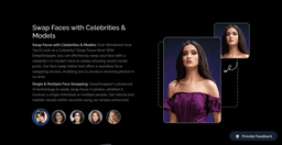Deep Swapper：免费AI换脸在线工具 | 照片视频无缝换脸