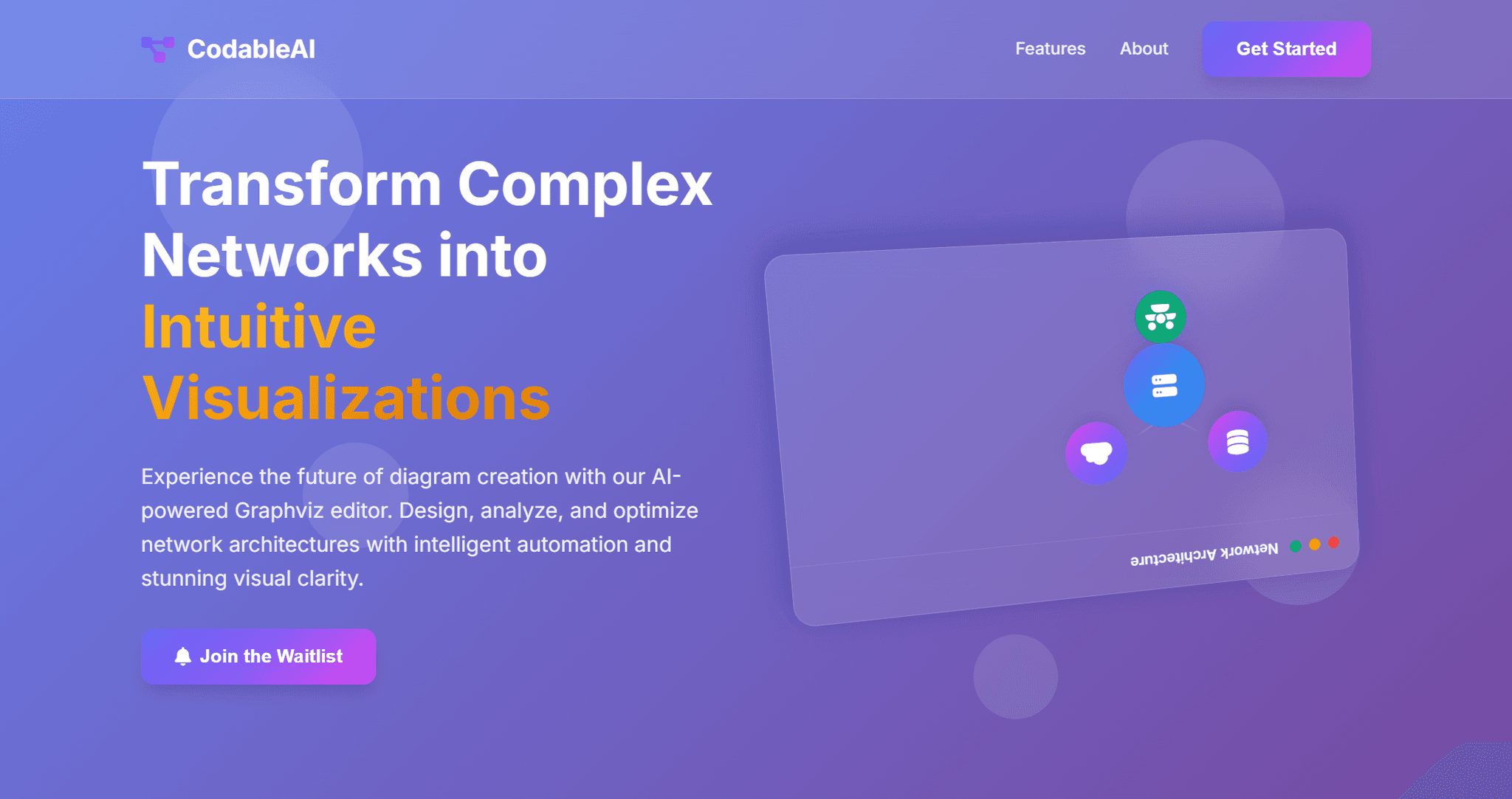 CodableAI - AI生成网络结构图 | 架构图自动化 | 云资源可视化