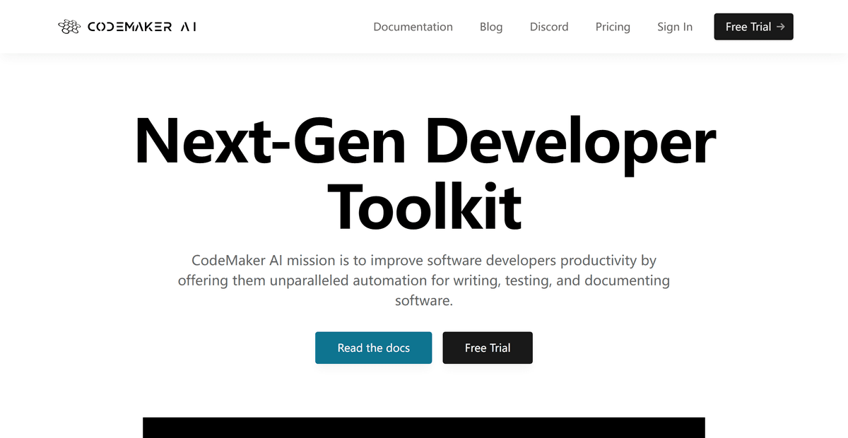 CodeMaker AI：AI增强软件开发 | 提升代码、测试、文档生产力
