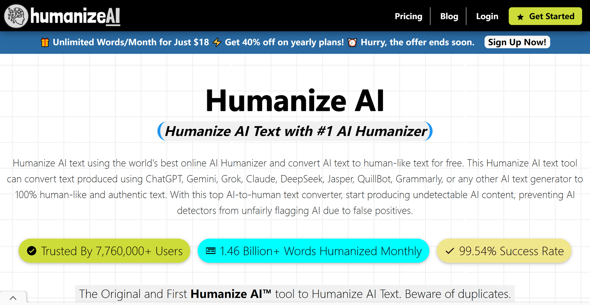 SuperHumanizer - 100% 免费 AI 文本人文化工具 | 绕过 AI 检测