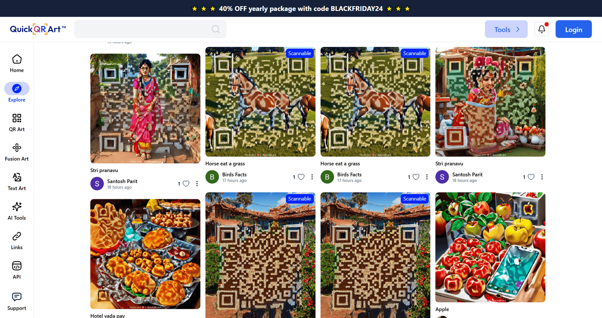 Quick QR Art - AI 艺术二维码生成工具，助力品牌传播与用户互动