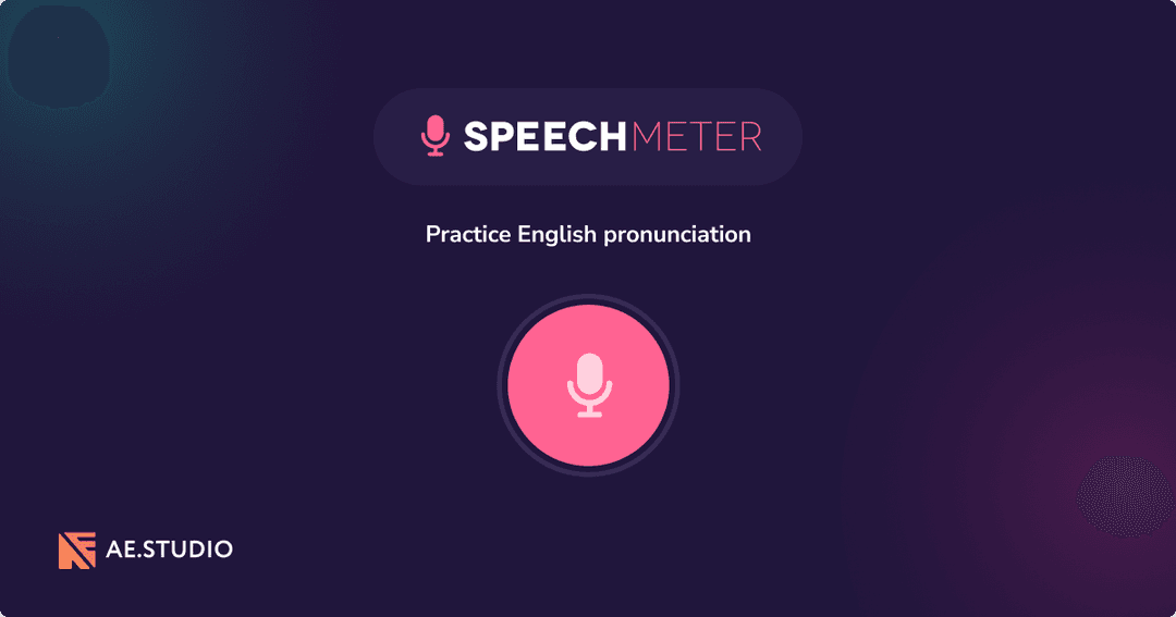 Speech Meter - 英语口音分析与发音改进在线工具