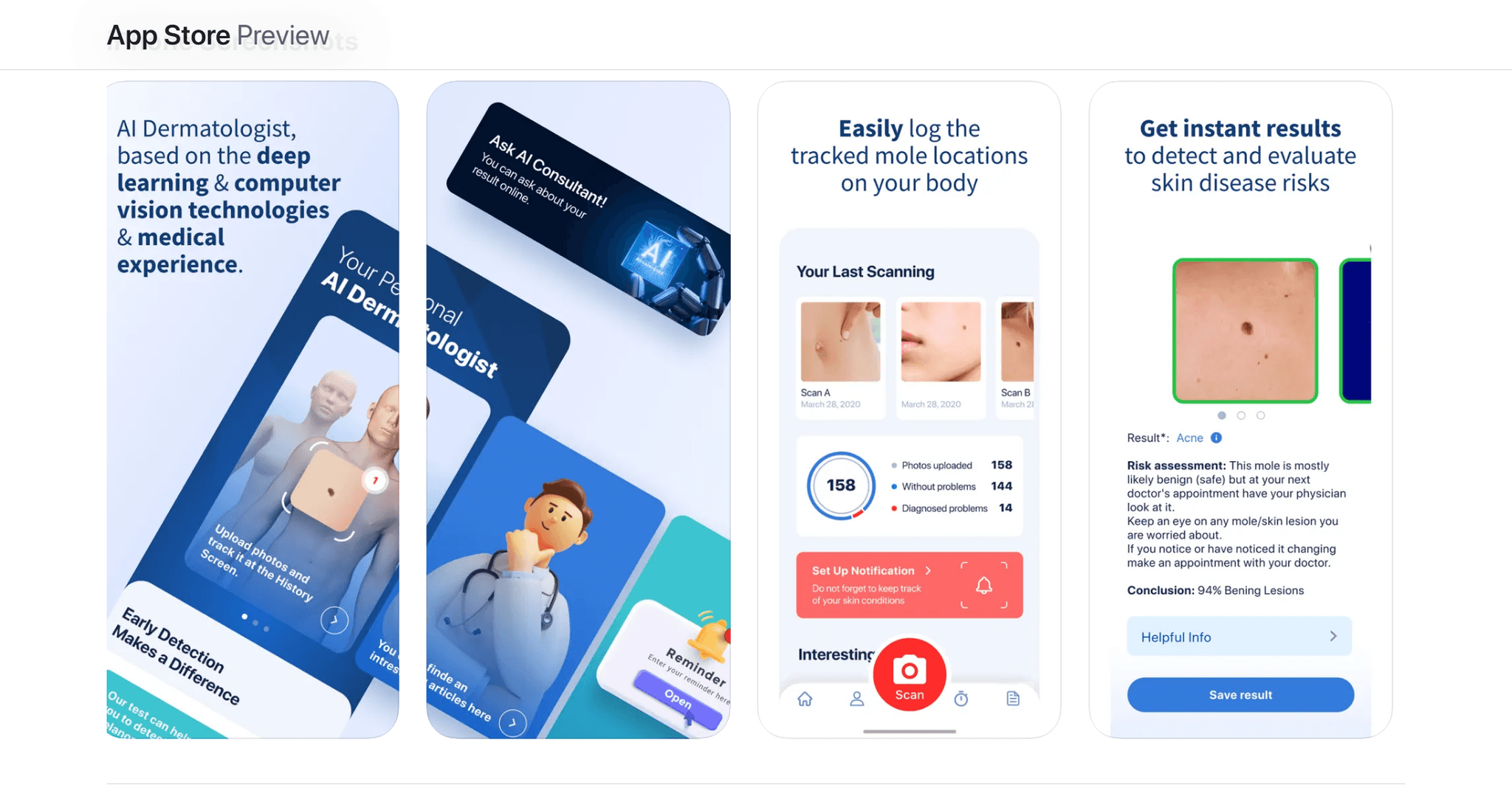 AI Skin Scanner Skinive - 在线AI皮肤检测与健康分析工具