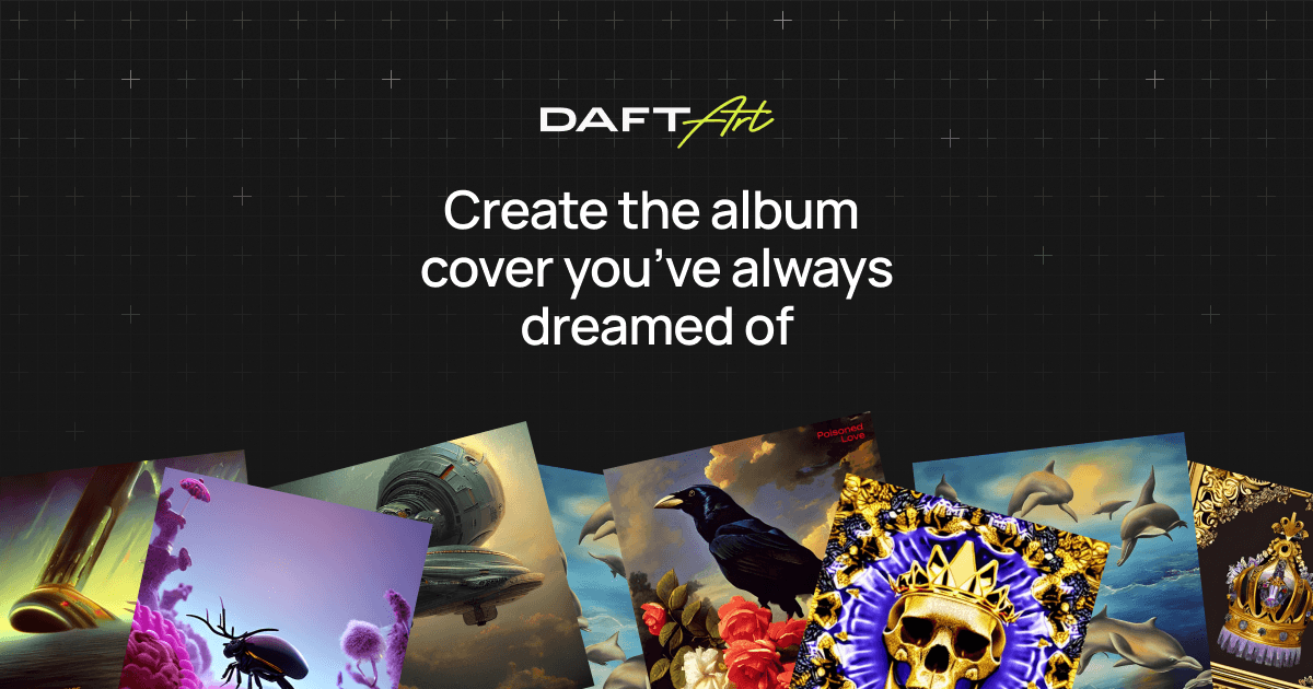 Daft Art - AI 唱片封面生成器，快速定制发行级专辑视觉