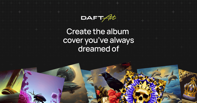Daft Art - AI 唱片封面生成器，快速定制发行级专辑视觉