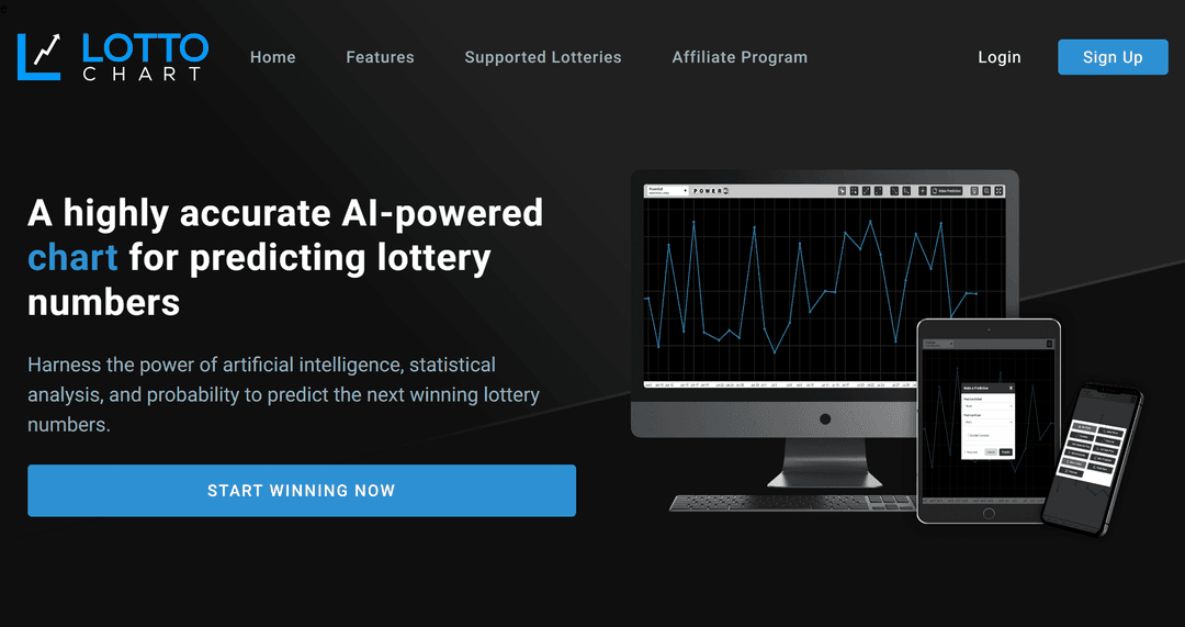 Lotto Chart：AI 彩票号码预测工具 | 基于数据分析提高中奖率