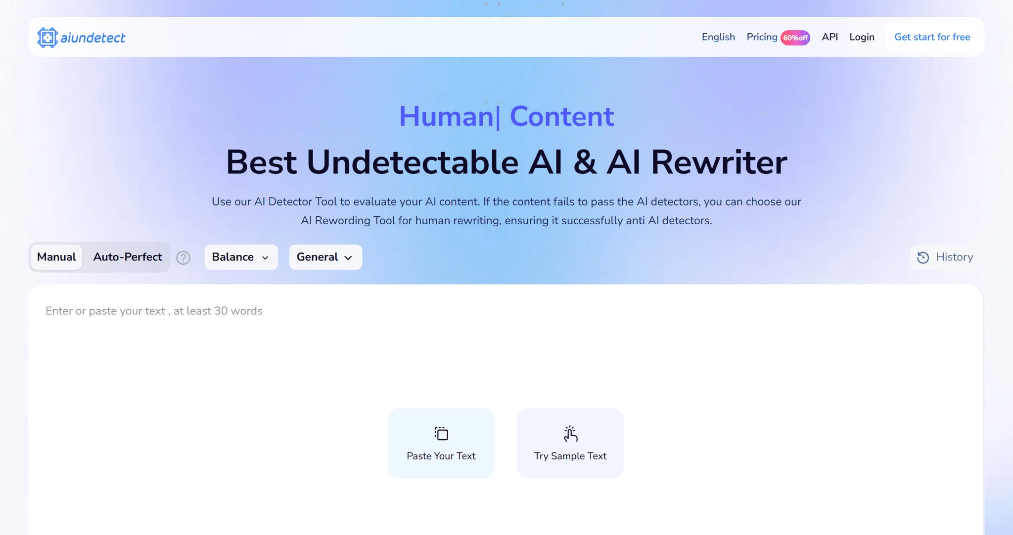 Ryter AI Humanizer：免费 AI 文本人性化改写工具，通过 Turnitin/GPTZero/Originality.ai 检测