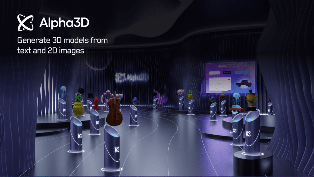 Alpha3D：免费 AI 3D 模型生成器 | 文本与 2D 图像转 3D 资产