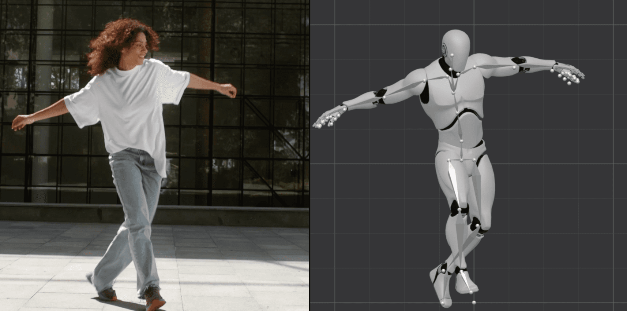 Plask Motion - AI 视频动作捕捉与 3D 动画生成工具