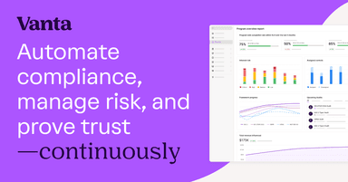 Vanta：一站式自动化SOC 2、HIPAA、ISO 27001等合规认证平台