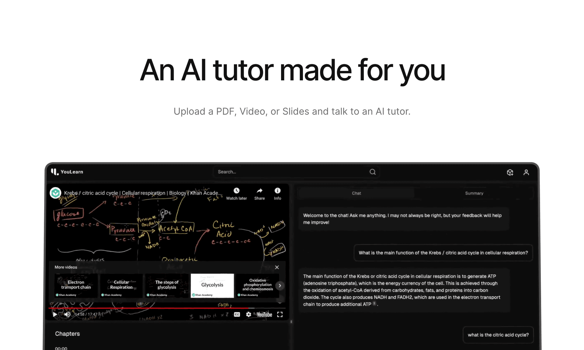 Tutor AI - 个性化 AI 导师，随时随地高效学习