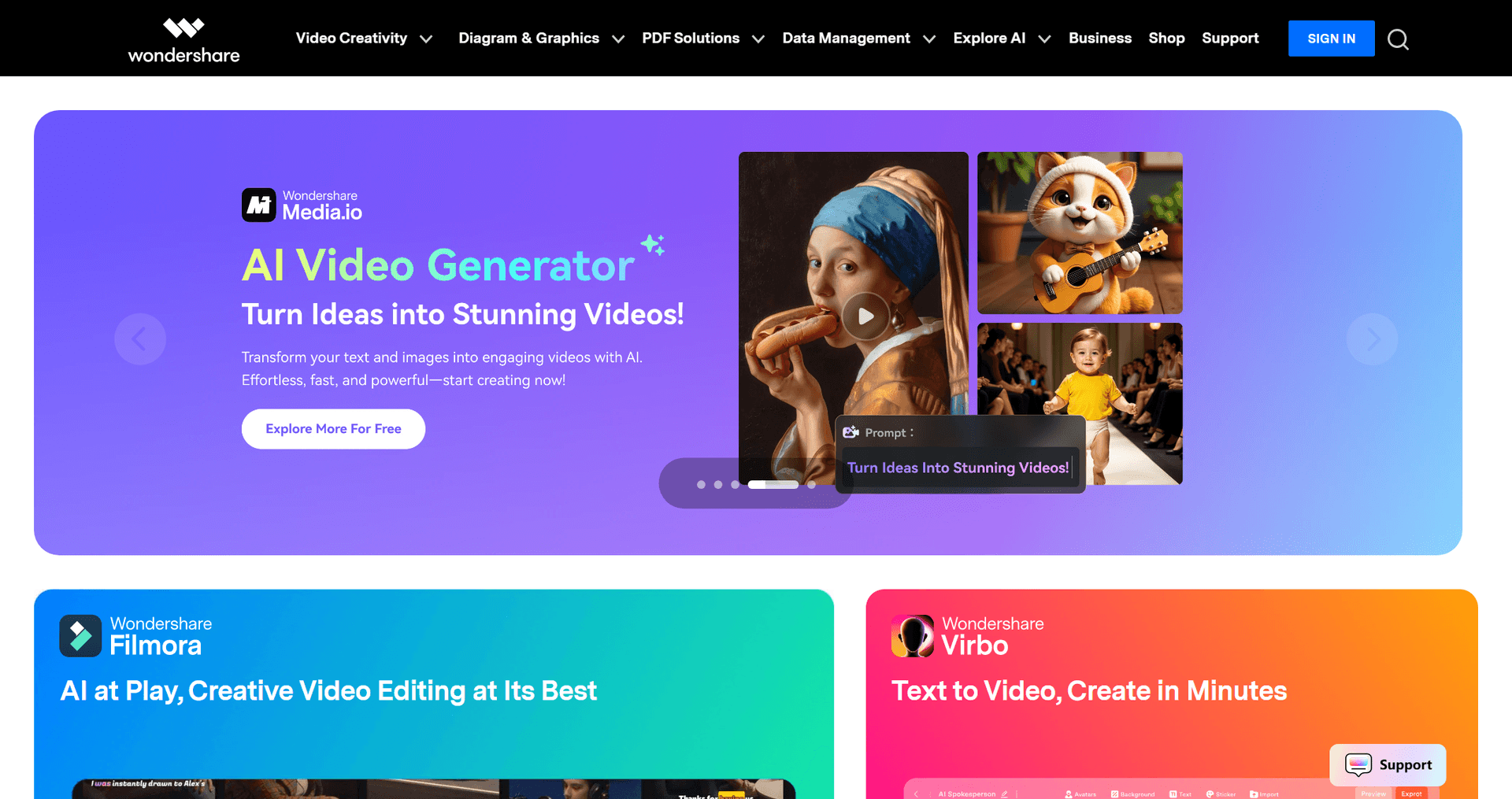 Wondershare: 视频编辑、PDF处理、数据恢复软件官方网站