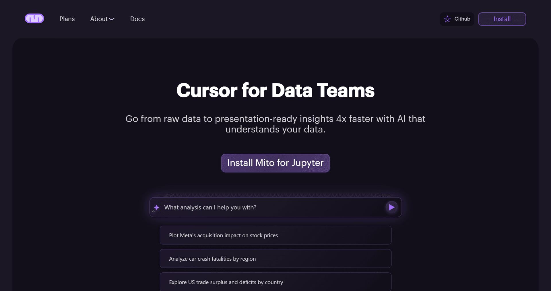 Mito：Python数据科学自动化，表格操作即生成代码