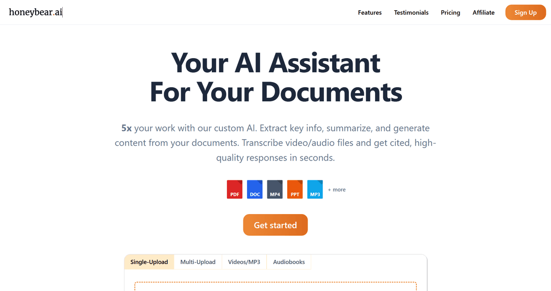 Myreader AI阅读助手 | 免费阅读、总结PDF和视频，转换有声书
