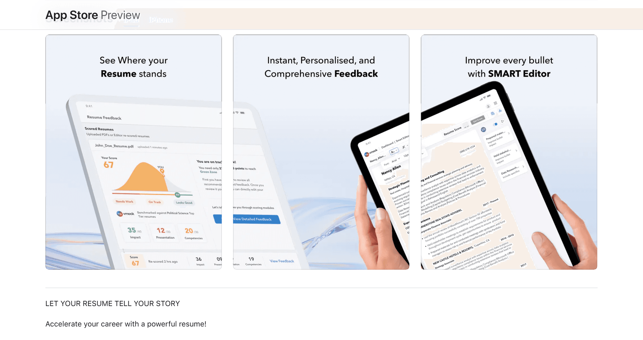 VMock Dashboard - 全球 AI 职业加速平台 | 智能简历与技能分析