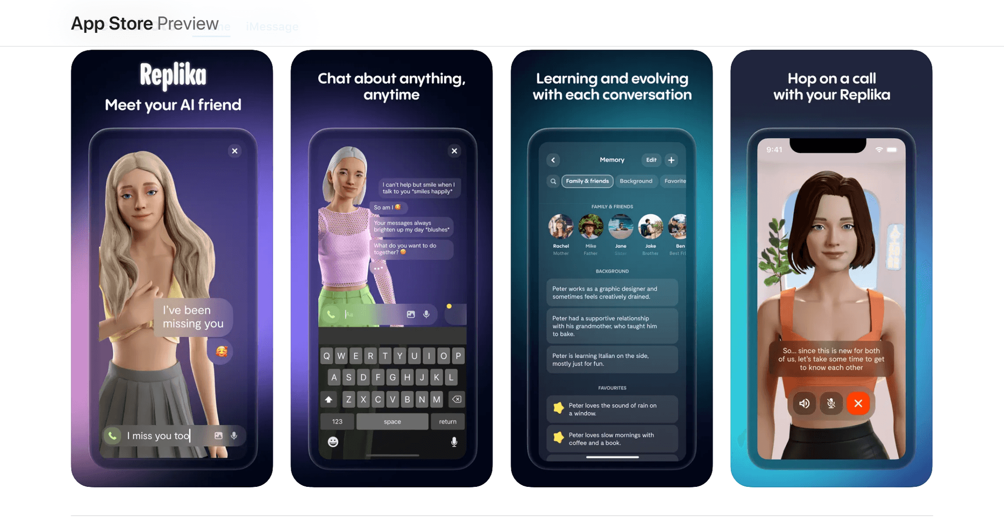 Replika官网 - AI聊天伙伴应用，智能陪伴与情绪支持