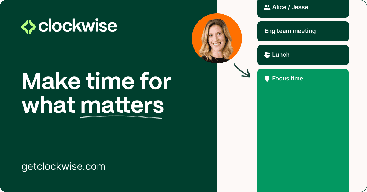 Clockwise AI 日程管理助手 - 在线智能排程工具 | 官网
