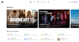 ImagineArt | AI创意套件，支持图像视频语音生成