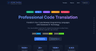 AI Code Translator 官网 | 免费 AI 代码转换器 & 跨语言生成工具