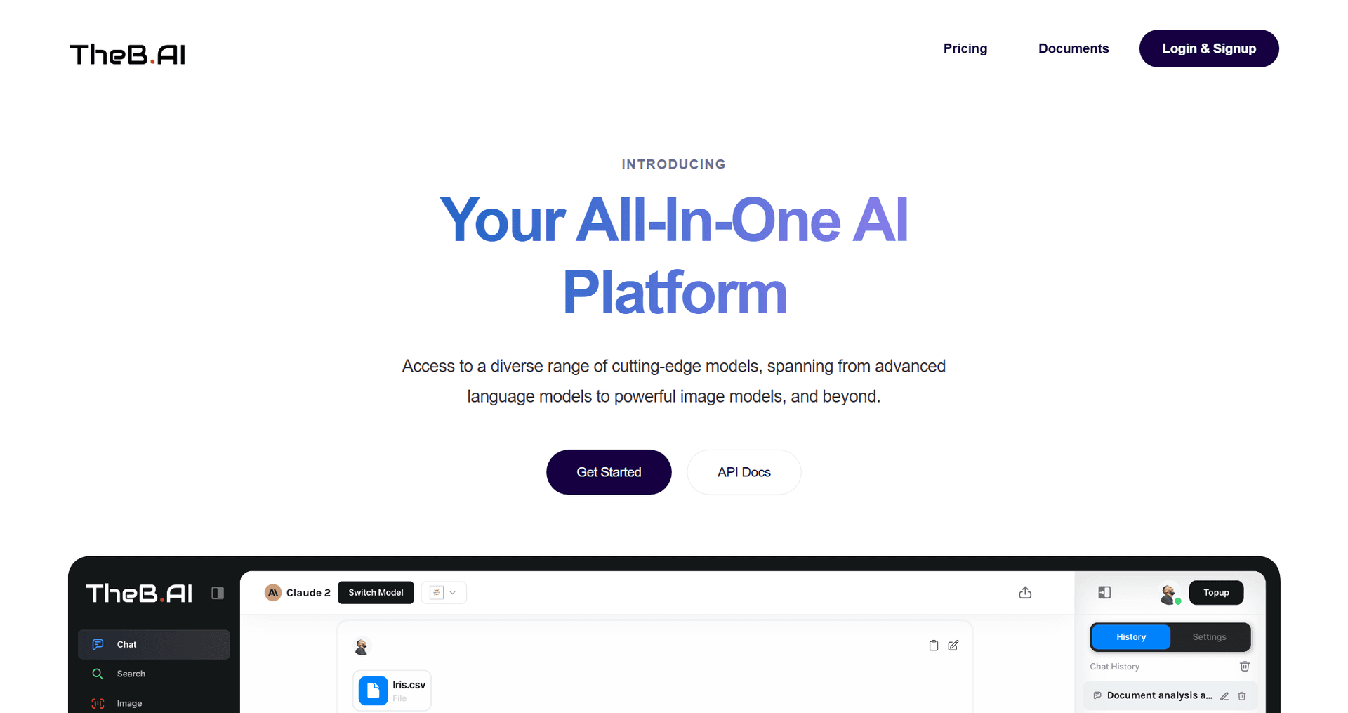 TheB.AI 官网 - 一站式 AI 多模型平台，在线文字与图像生成工具