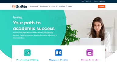 Scribbr 校对与查重工具｜AI 校对、引用生成与论文润色服务
