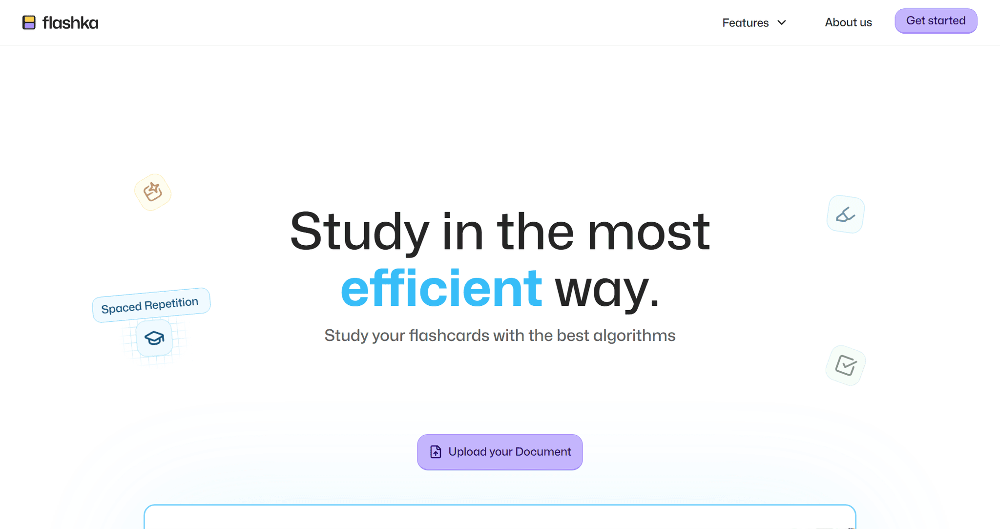 Flashka AI闪卡工具 - 自动生成学习卡片 | 在线学习平台