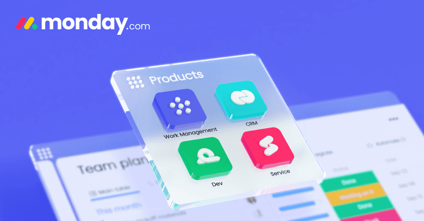 Monday AI 工作平台：项目管理、CRM、DevOps 一站式解决方案